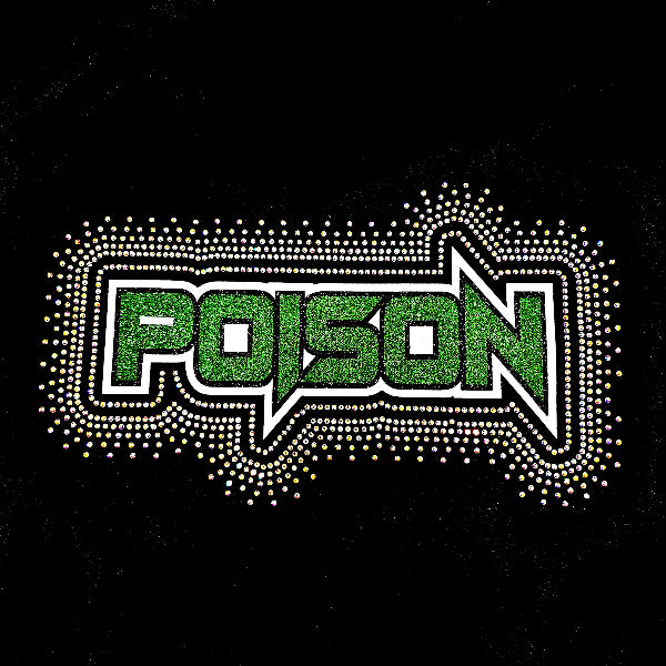 Pittsburgh Poison Logo Rhinestone Design - CLICK TO SELECT SHIRT ...
