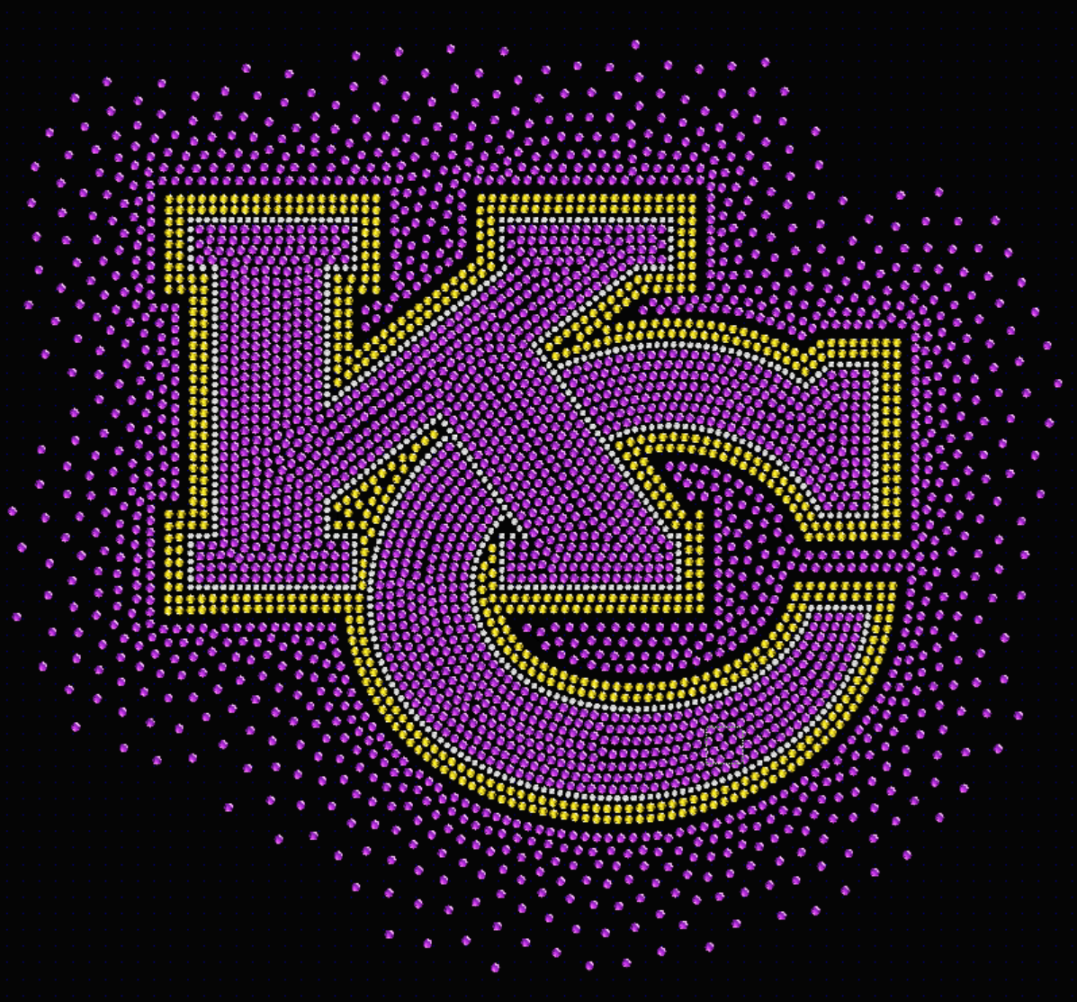 Karns City Gremlins All Rhinestone Logo Design – GrandChampBows